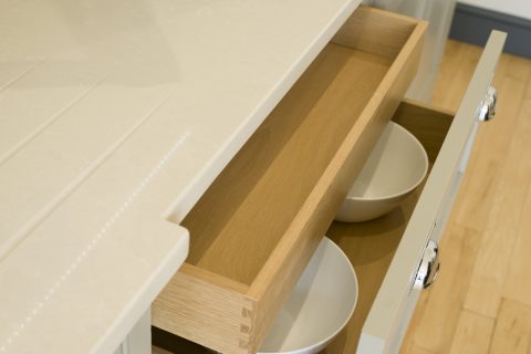 Custom Kitchen Drawer Units & Inserts: Storage Solutions